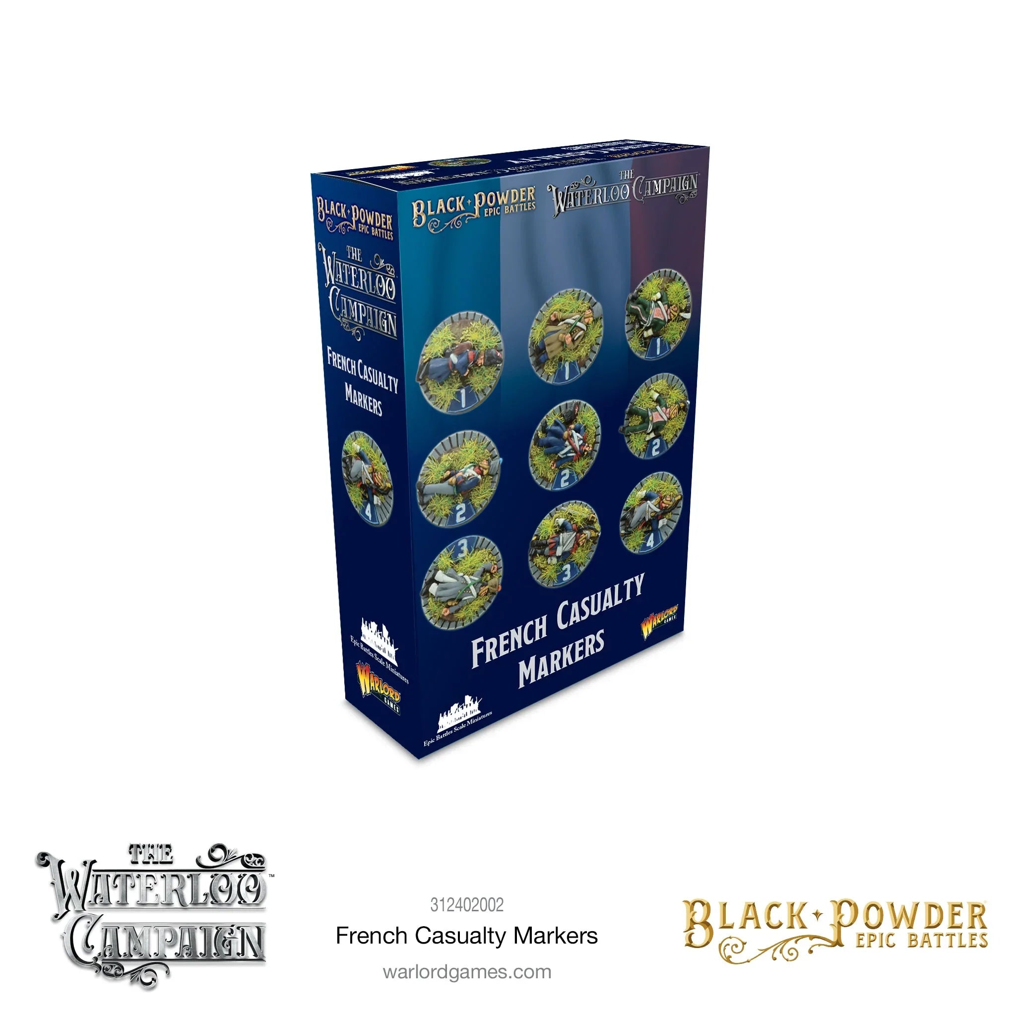 Black Powder Epic Battles: Napoleonic French Casualty Markers ...