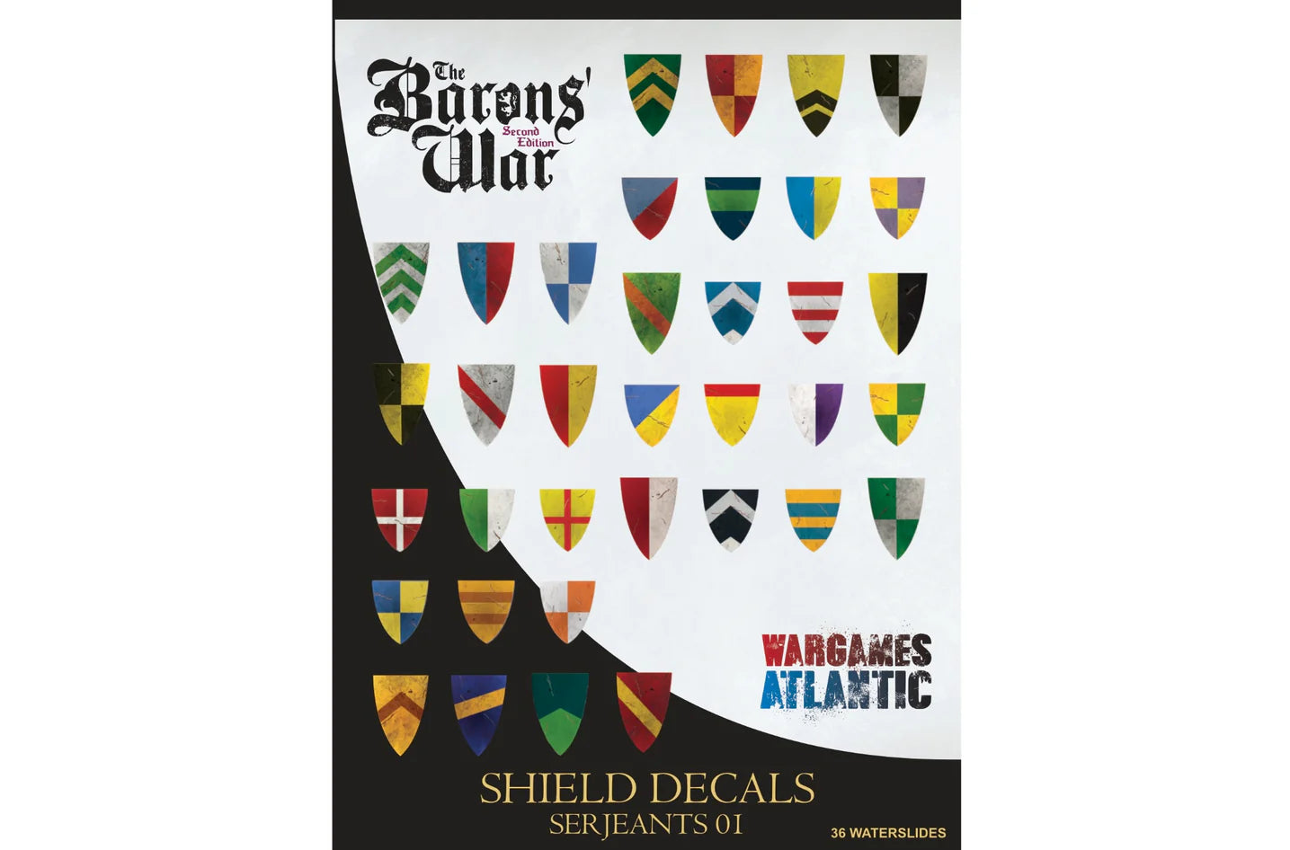Baron's War Shield Decals – Griffons Lair - Western PA