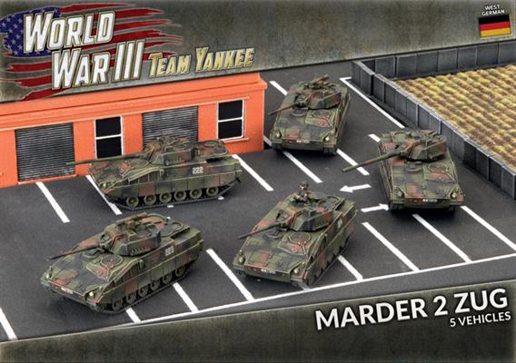 WWIII: Team Yankee West German Marder II Zug – Griffons Lair - Western PA