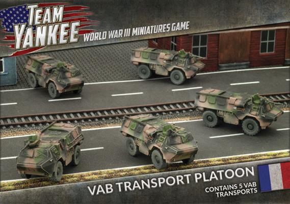 WWIII: Team Yankee NATO VAB Transport Platoon (WWIII x5 Tanks ...